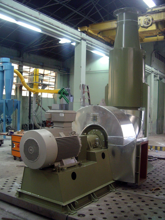 Industries cement - Industrial blowers manufacturer - Centrifugal blower
