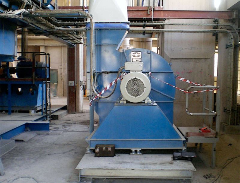 Industries cement - Industrial blowers manufacturer - Centrifugal blower